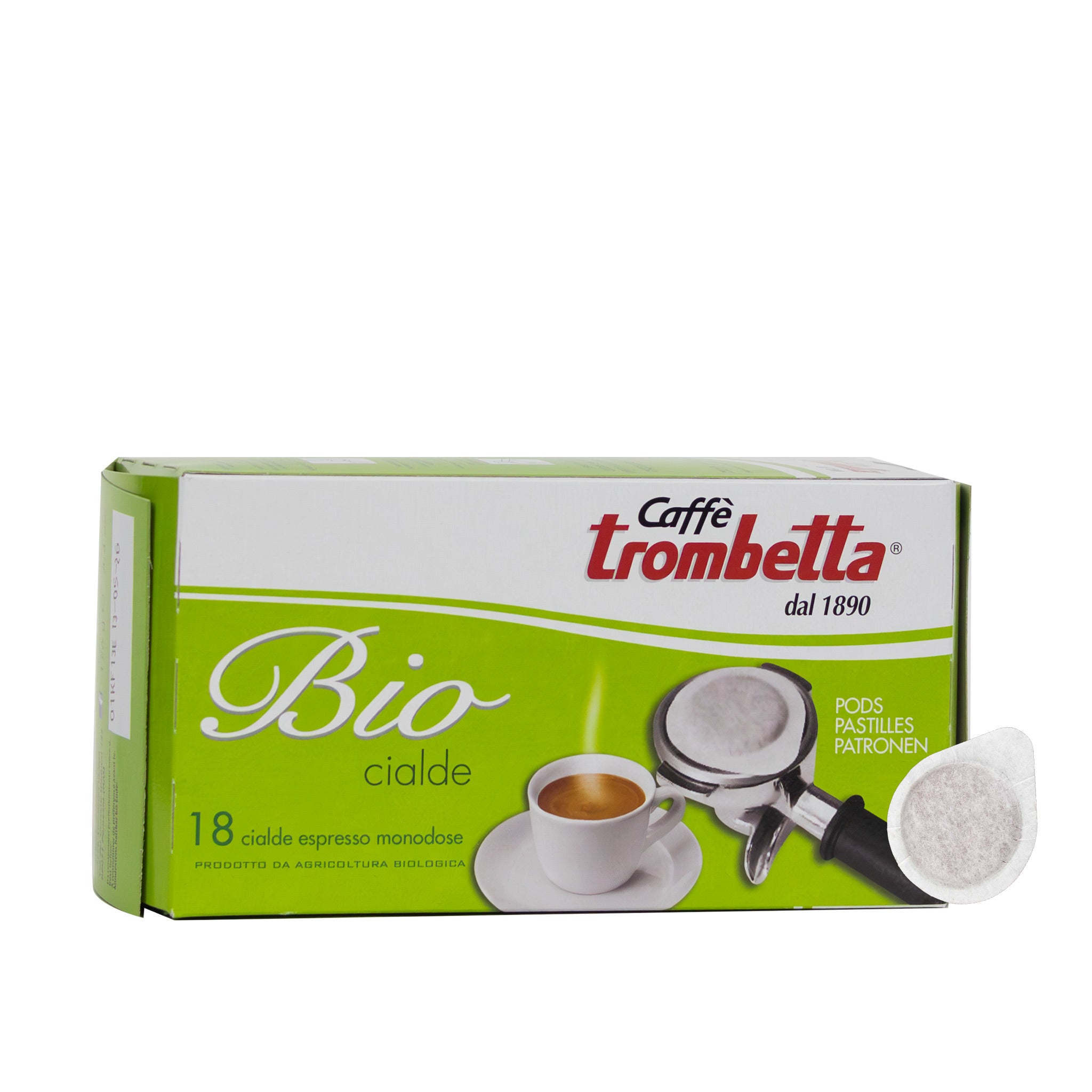 Caffe Trombetta - E.S.E. Pods - Organic - Single Serve Compostable Pod