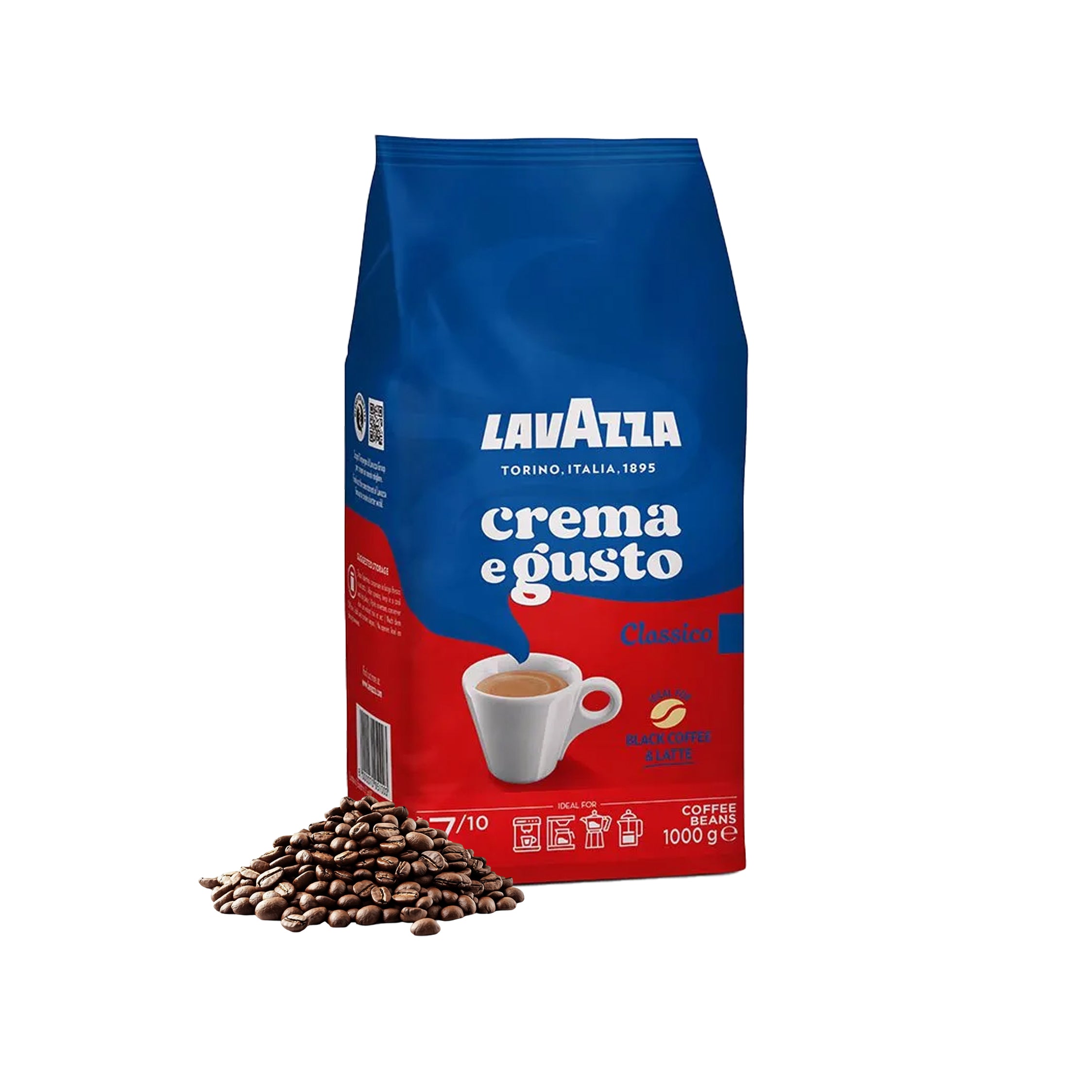 Lavazza - Whole Coffee Beans - Crema e Gusto