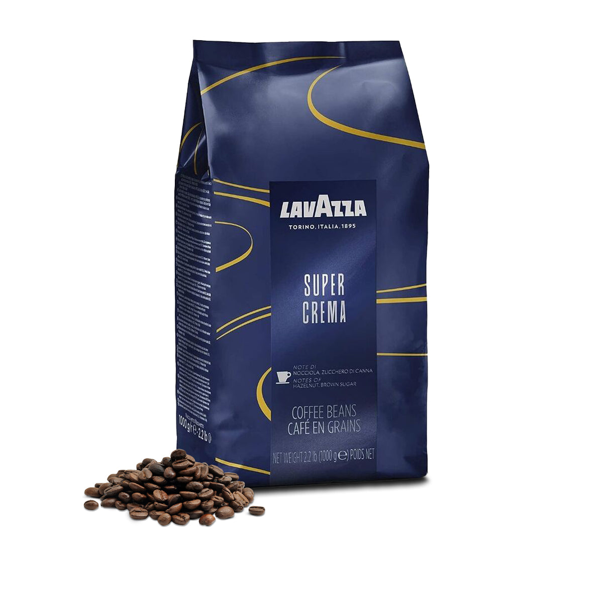 Lavazza - Whole Coffee Beans - Super Crema Espresso