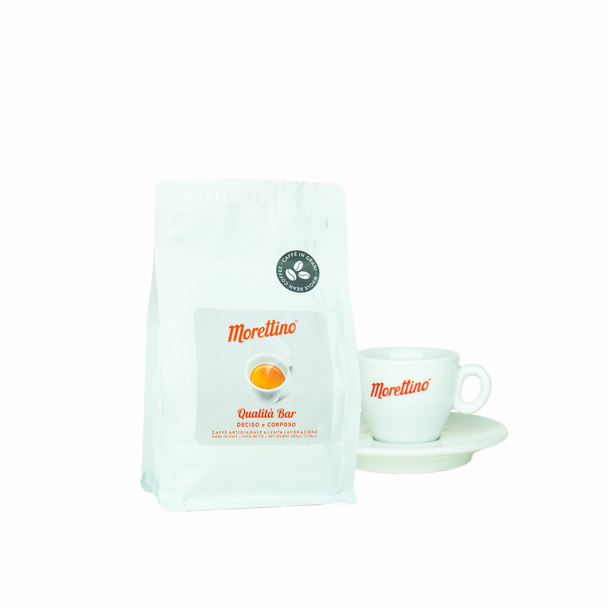Morettino - Whole Coffee Beans - Qualità Bar - Deciso & Corposo