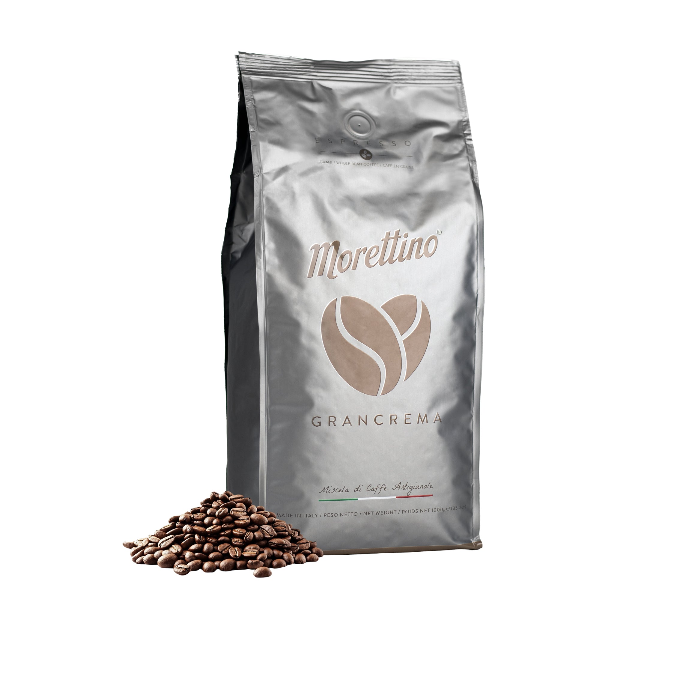Morettino - Whole Coffee Beans - Gran Crema