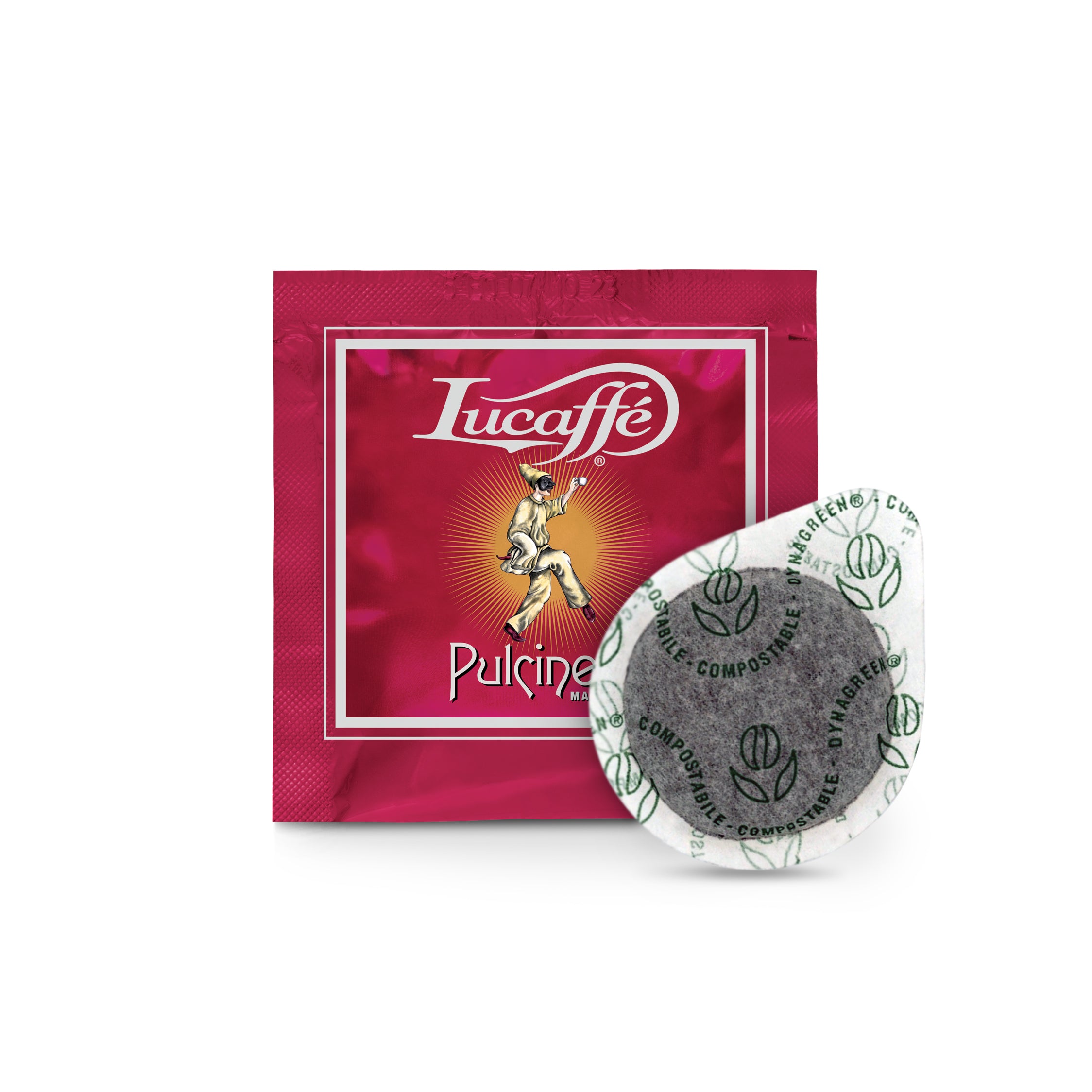 Lucaffe - E.S.E. Pods - Pulcinella - Single Serve Compostable Pods