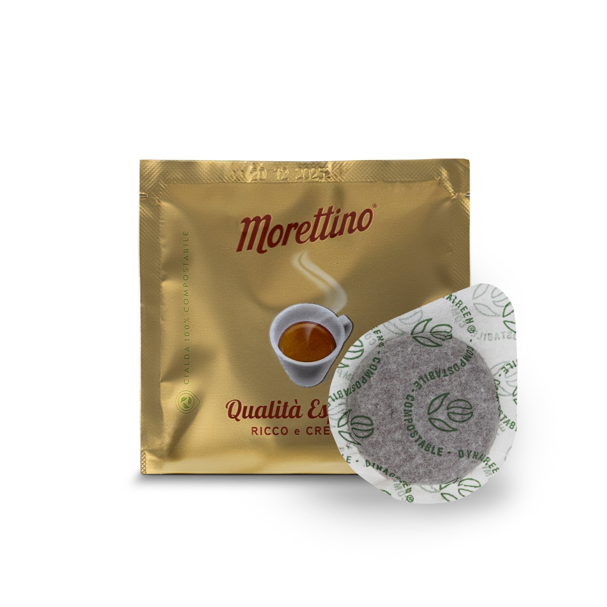 Morettino - E.S.E. Pods - Qualita Espresso - Ricco & Cremoso - Single