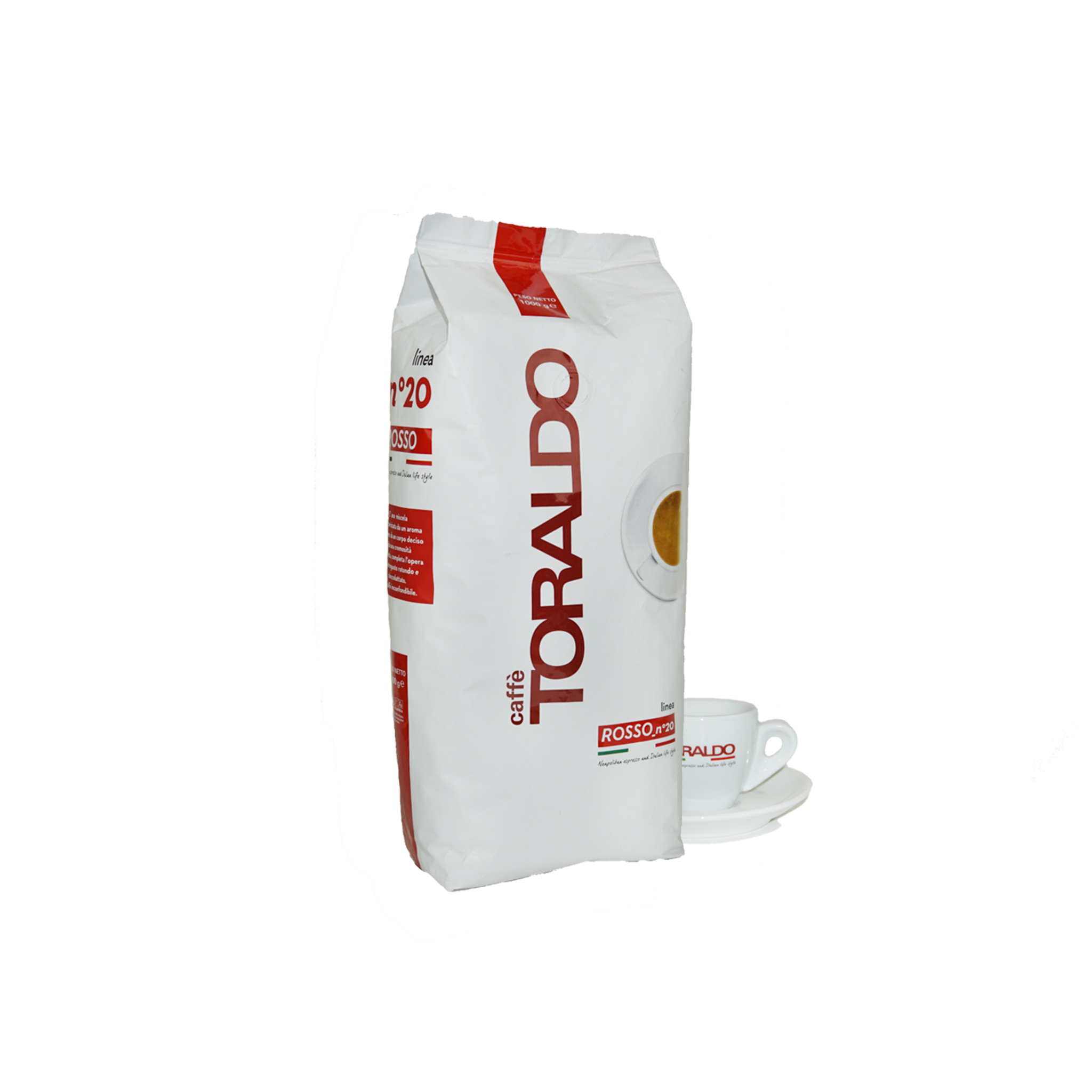 Caffe Toraldo - Whole Coffee Beans - Bar Blend Rosso No.20